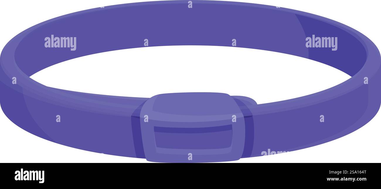 Canine animal health icon cartoon vector. Flea collar. Medical stuff ...