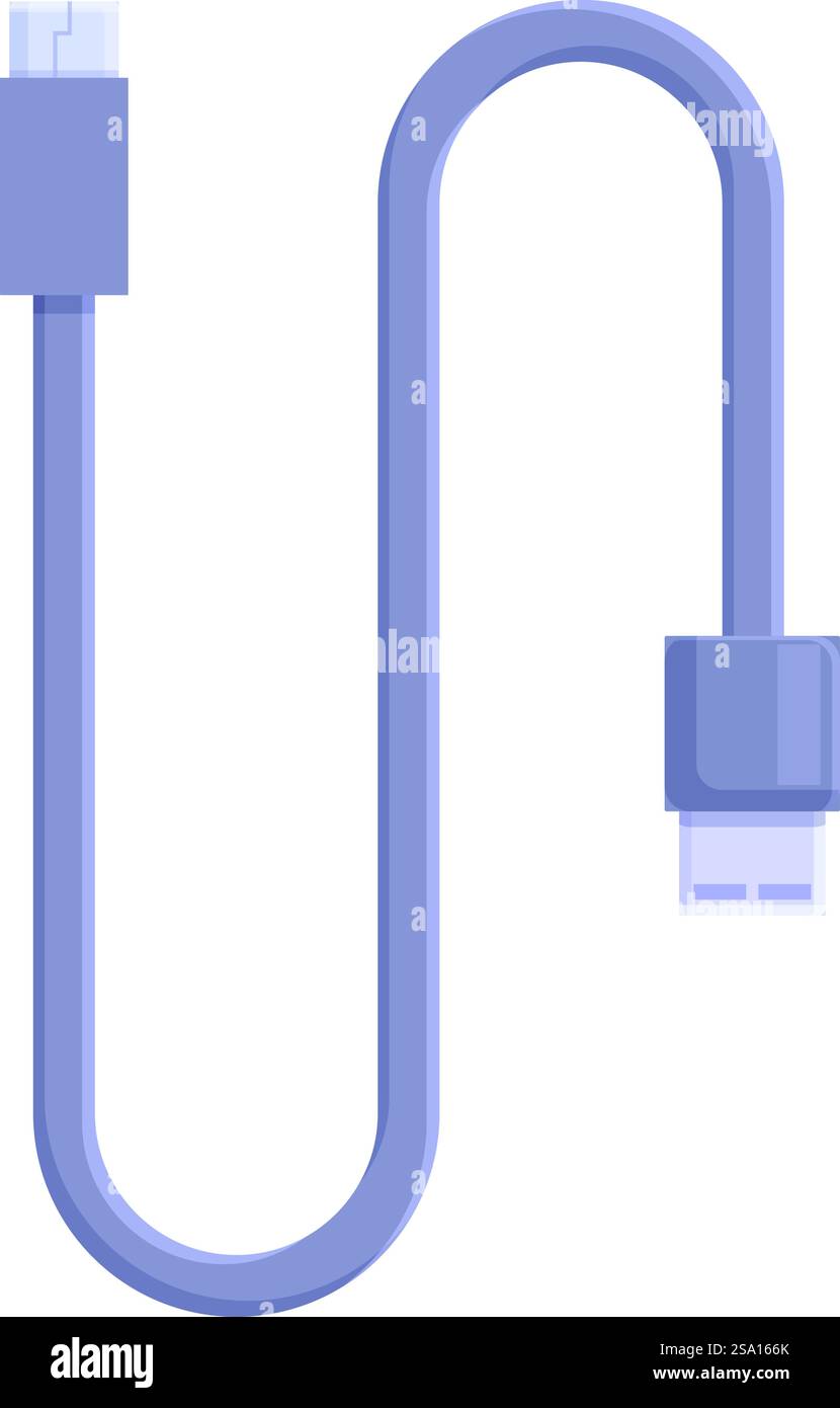 Charger cable icon cartoon vector. Low plug cell. Tool intelligent ...