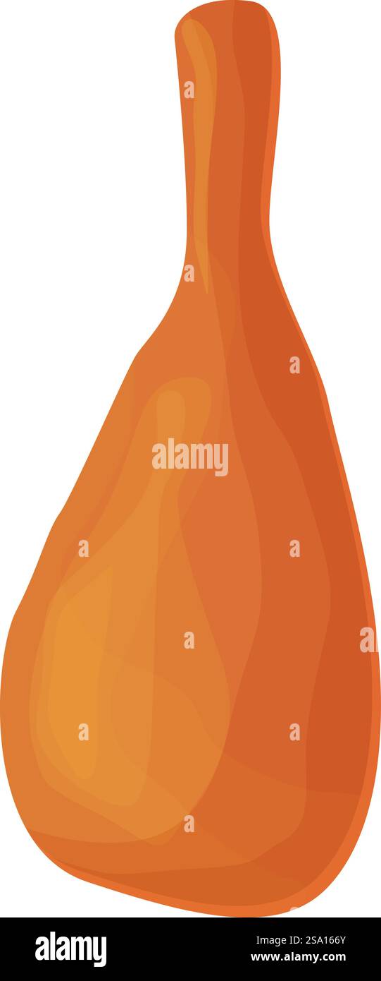 Jamon ham icon cartoon vector. Spain dish meat. Prosciutto pork. Jamon ...