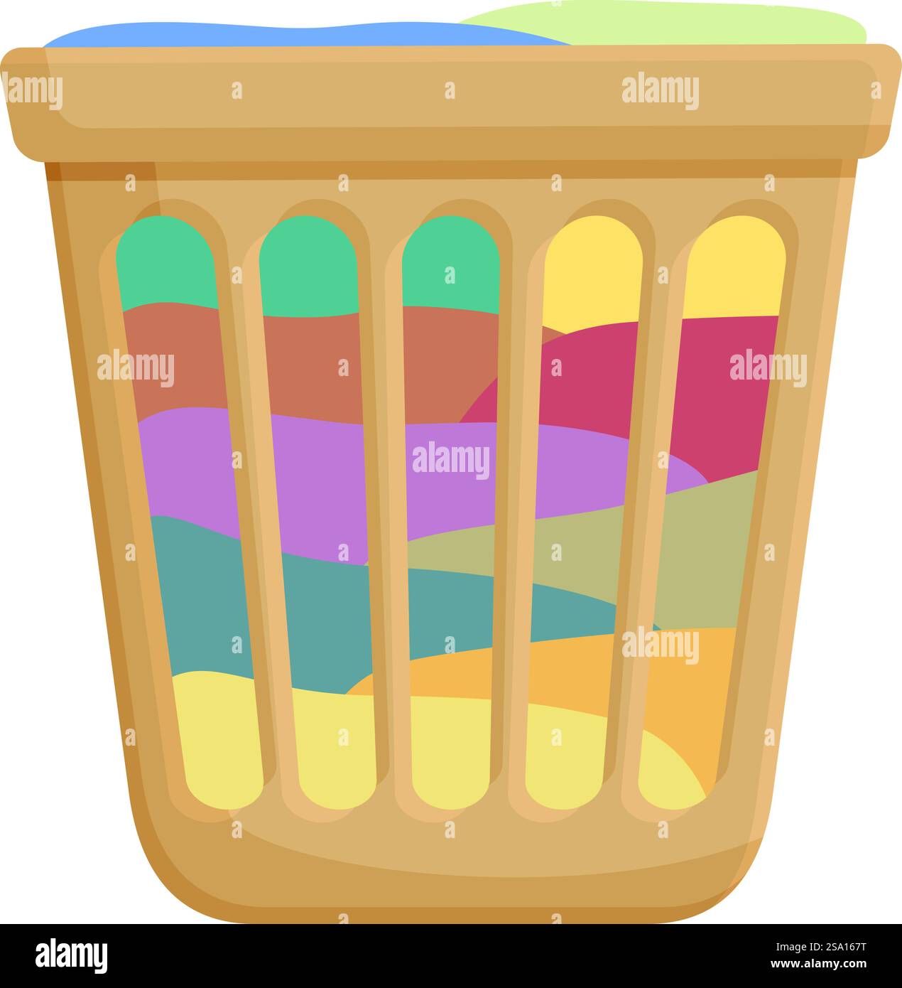 Transparent laundry box icon cartoon vector. Wash basket. Machine ...