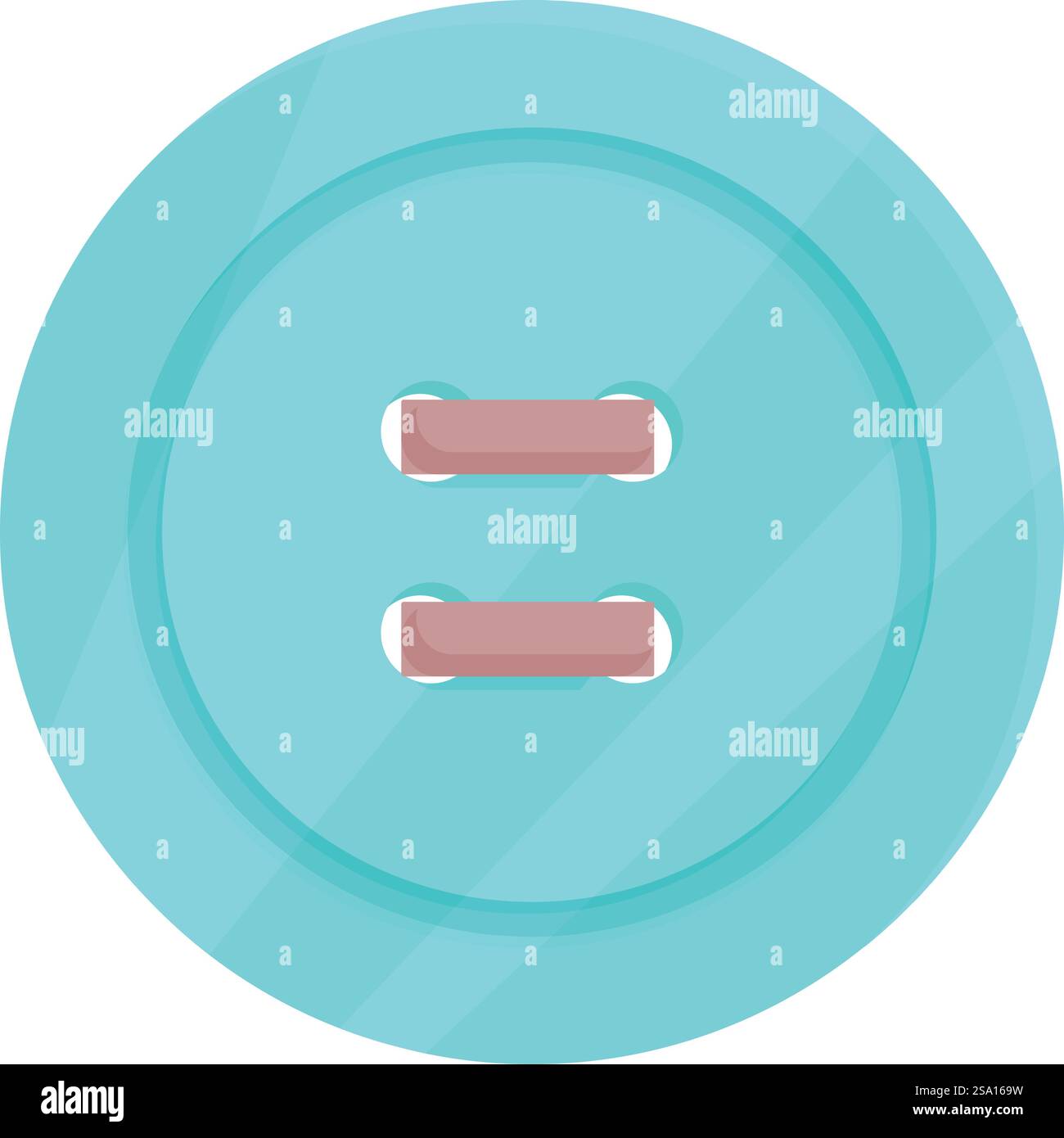 Cerulean color button icon cartoon vector. Circle art design. Craft round. Cerulean color button ...