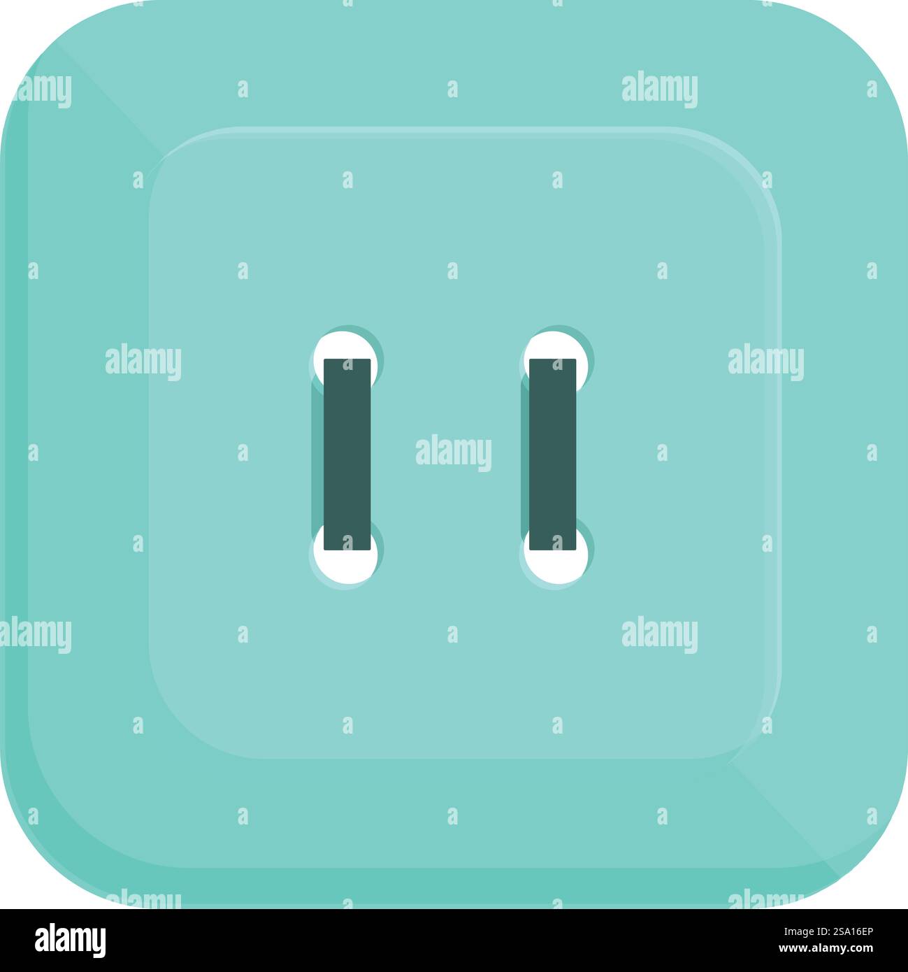 Top style button icon cartoon vector. Hole art circular. Colorful fiber ...