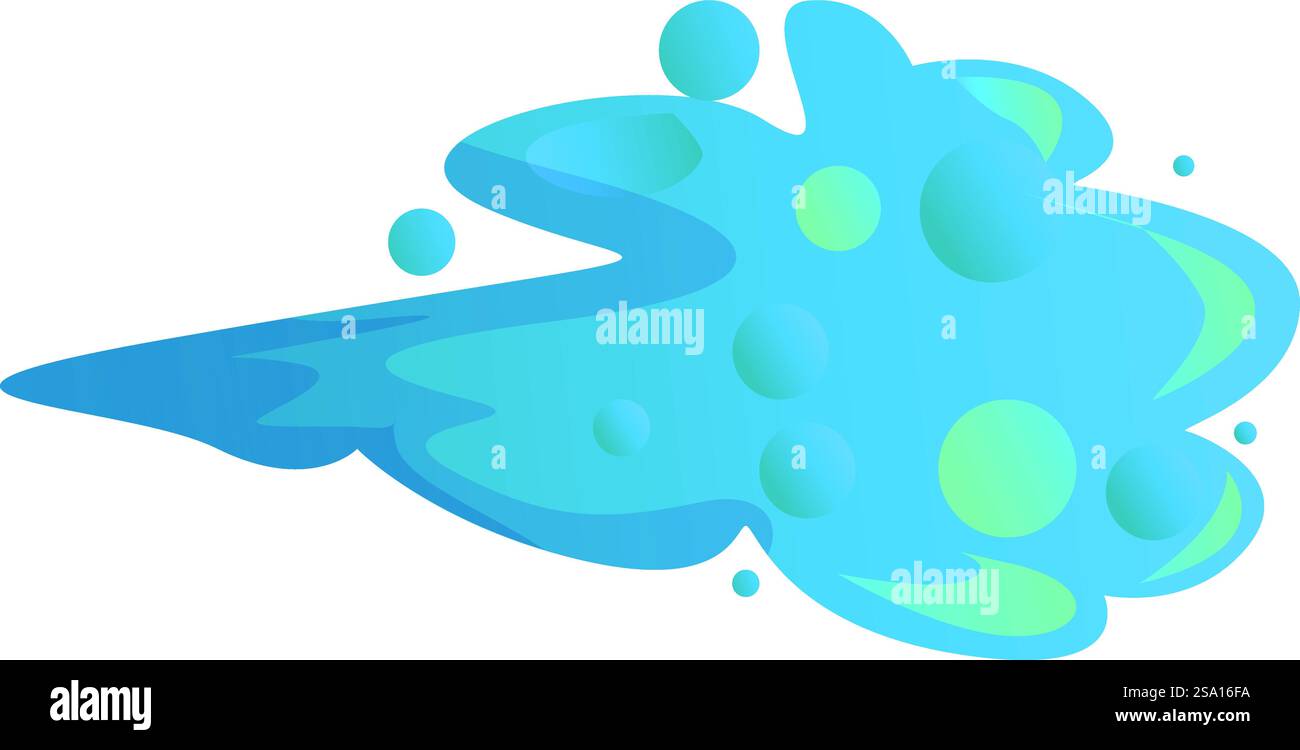 Water laser beam icon cartoon vector. Light energy ray. Spark gaming ...