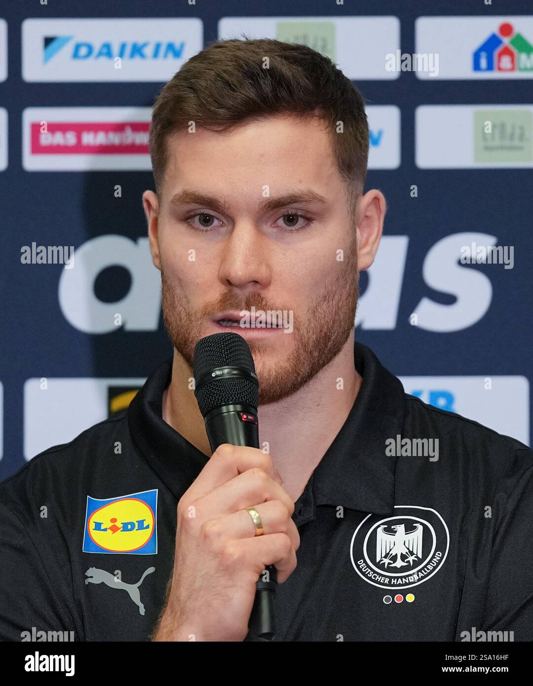 Oslo, Norway. 28th Jan, 2025. Handball: World Championship, press ...