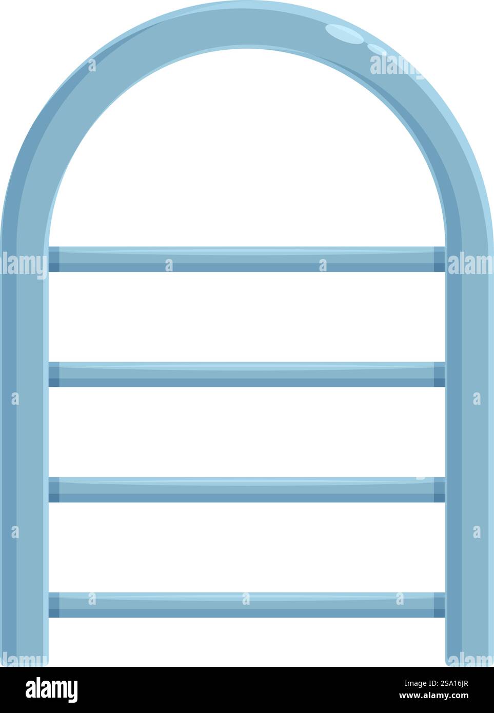 Clothes drying radiator rack Stock Vector Images - Alamy