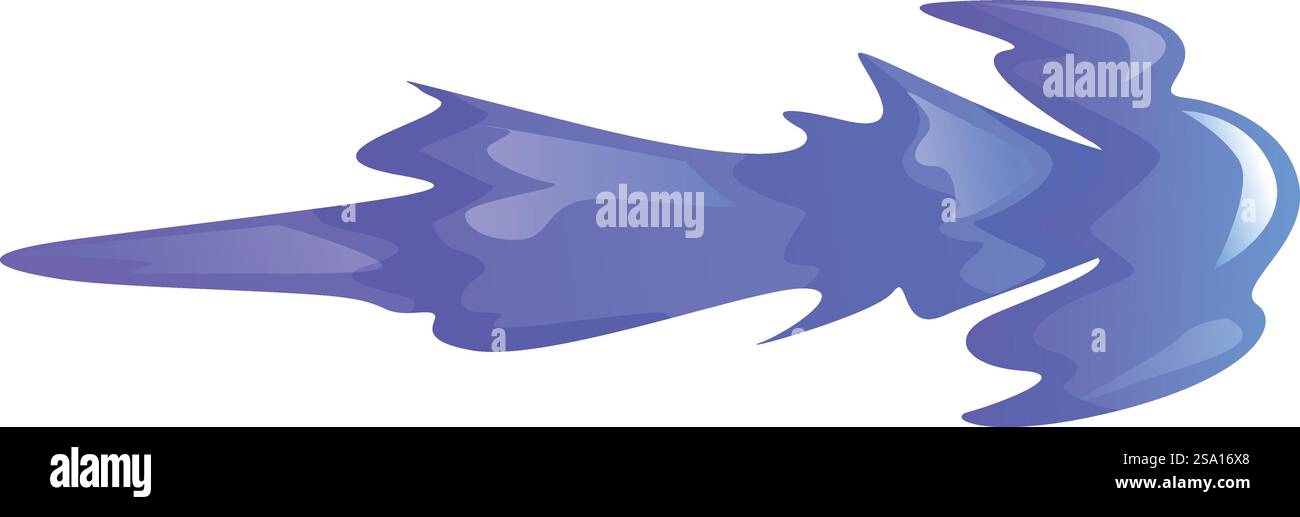 Light flash effect icon cartoon vector. Shot weapon. Impact energy ...