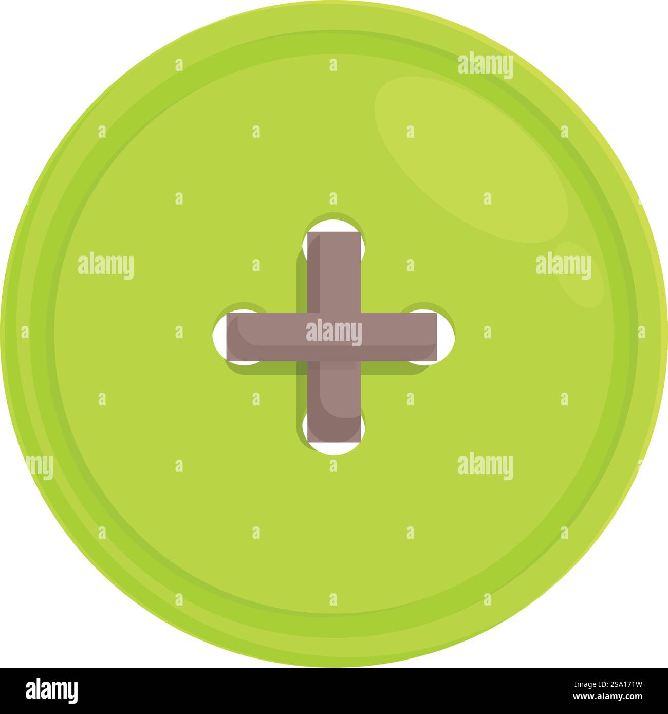 Round circle button icon cartoon vector. Classic denim. Garment art ...