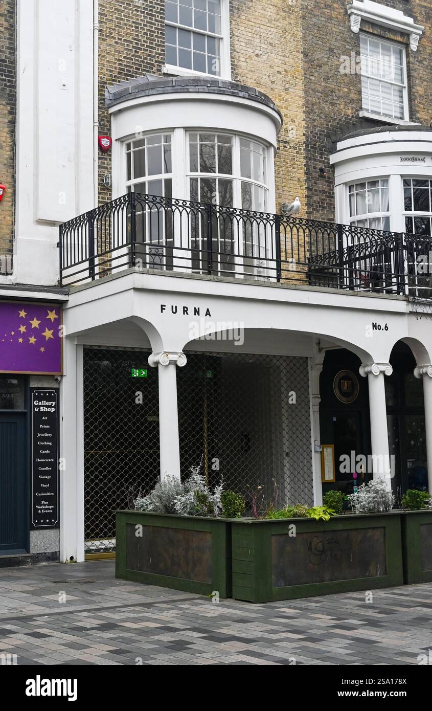 Furna restaurant in New Road , Brighton , Sussex , UK Stock Photo - Alamy