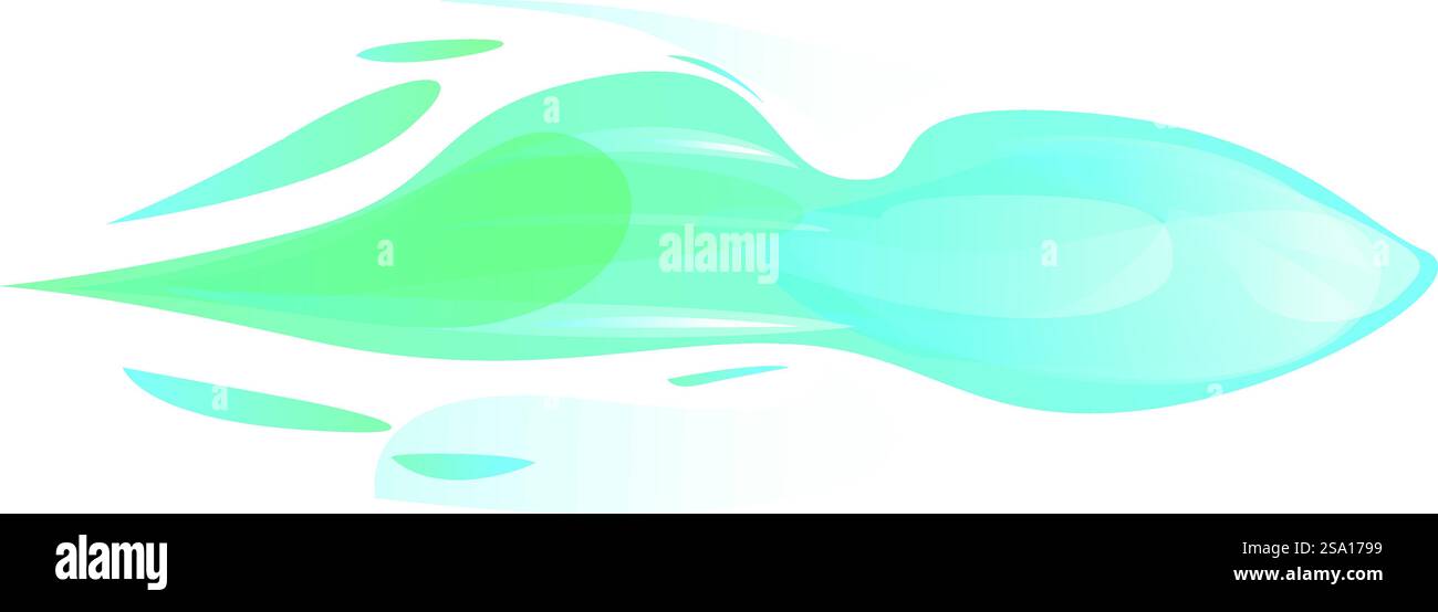 Frozen laser beam icon cartoon vector. Weapon effect. Blaster light ...