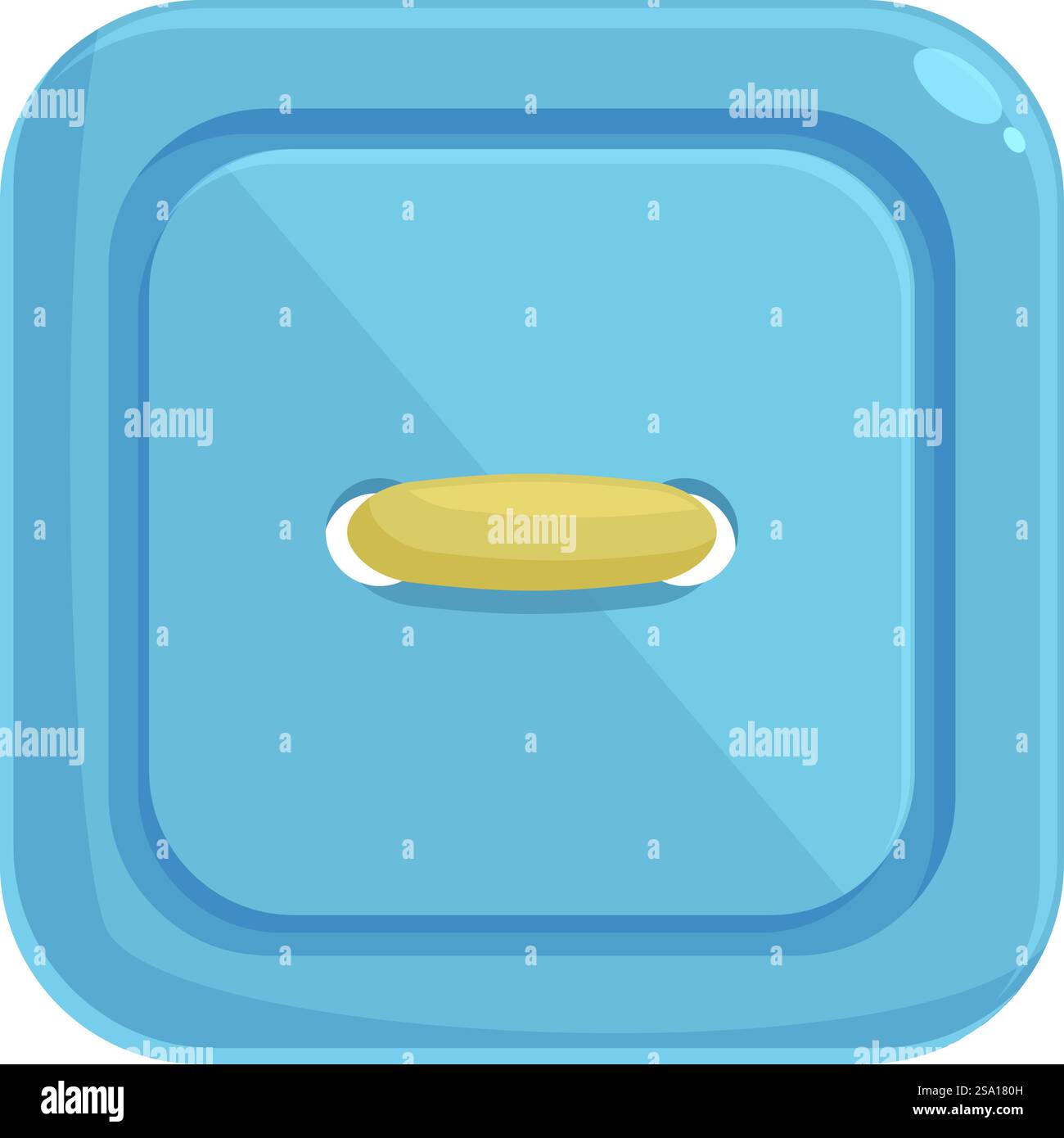 Sewing button icon cartoon vector. Denim fabric. Needle work. Sewing ...