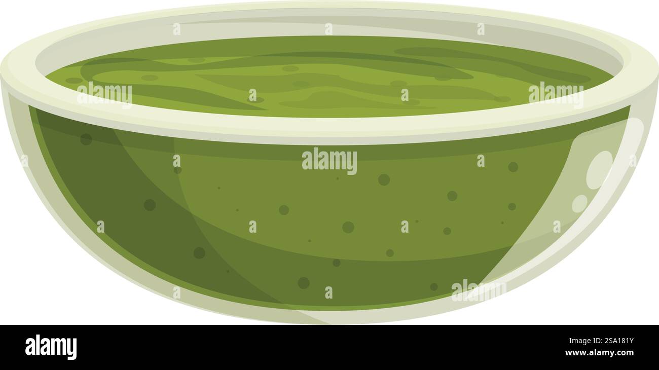 Pesto sauce plate icon cartoon vector. Mixed italian food. Seasoned ...