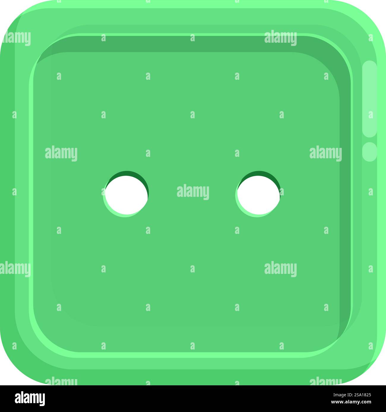 Old top button icon cartoon vector. Style shirt. Tailor hole cute. Old ...