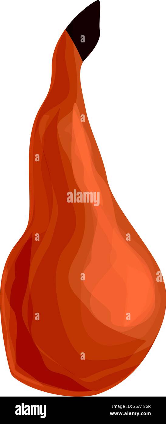 Spain pork leg icon cartoon vector. Animal farm. Hoog pig food. Spain ...