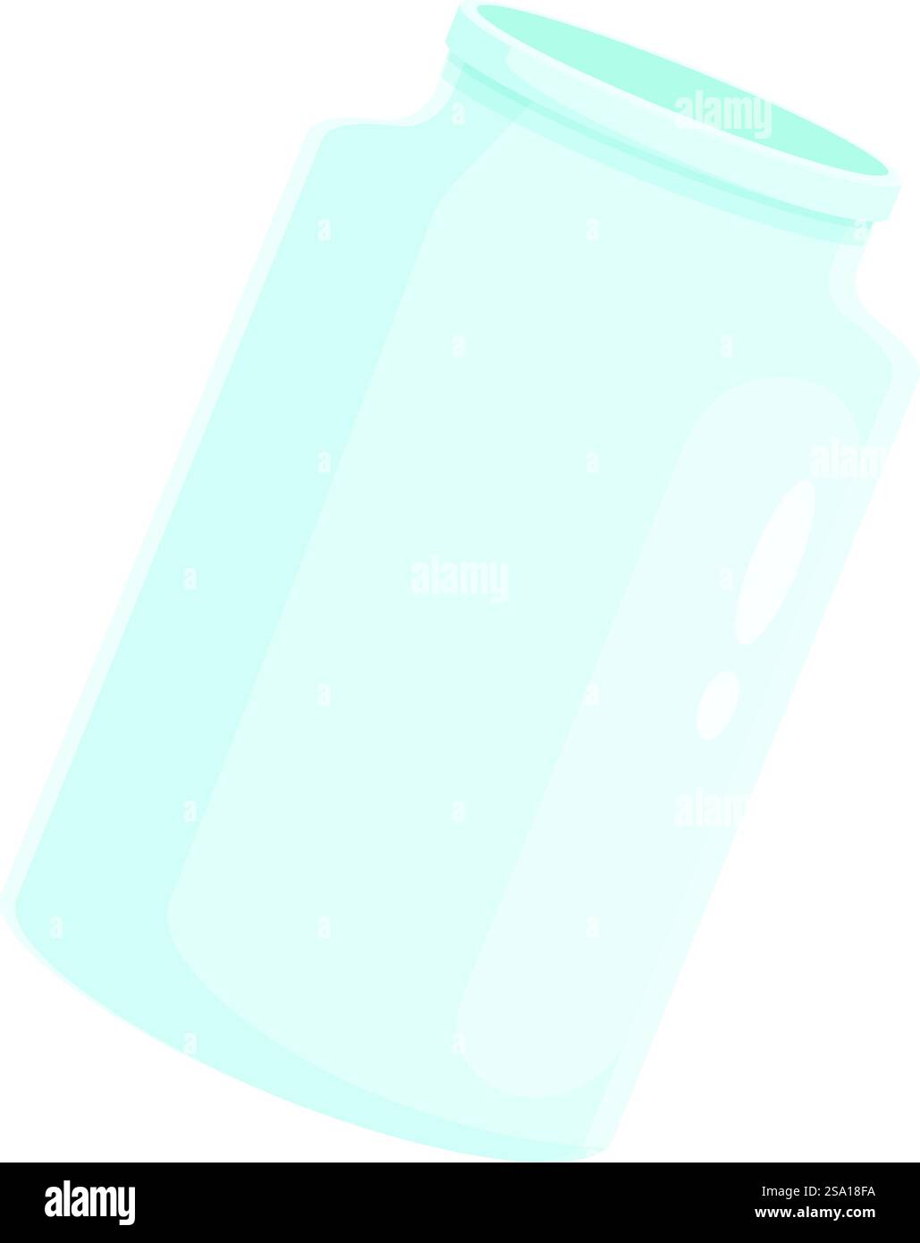 Glass jar waste icon cartoon vector. Sorting ecology. Bottle trash sort ...