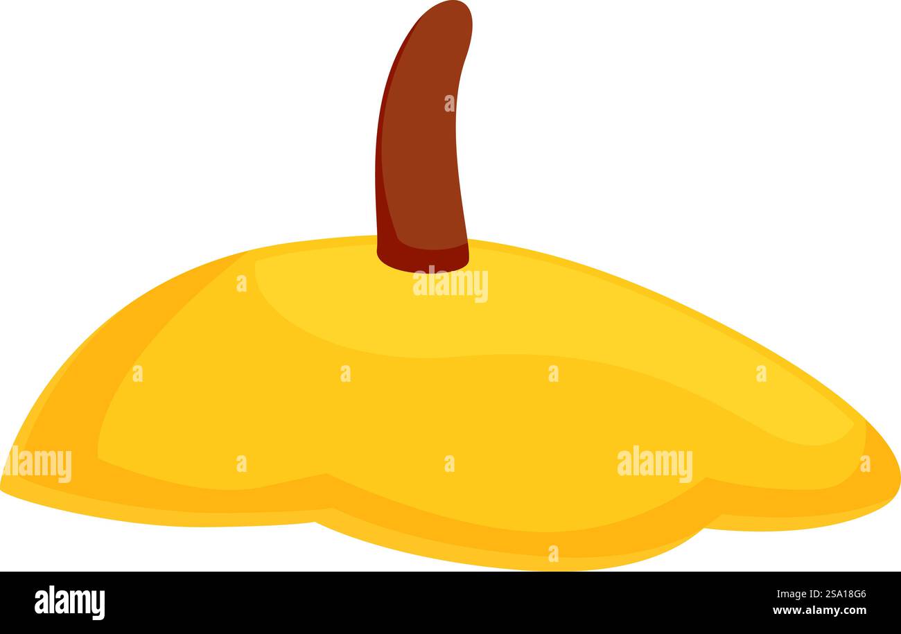 Apple fruit garbage icon cartoon vector. Waste sorting. Pet can food ...