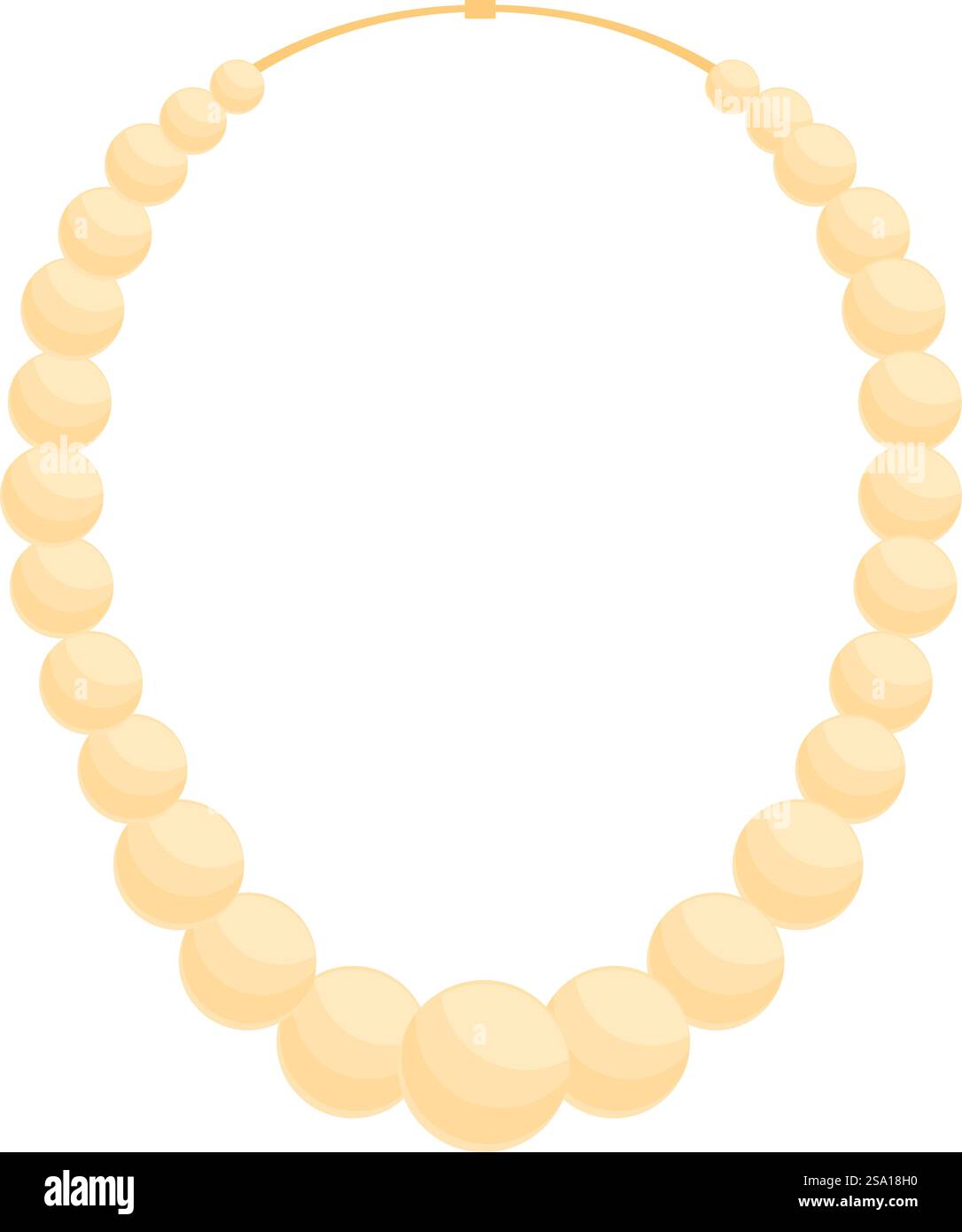 Pearl necklace icon cartoon vector. Luxury shop facade. Buy ear ...