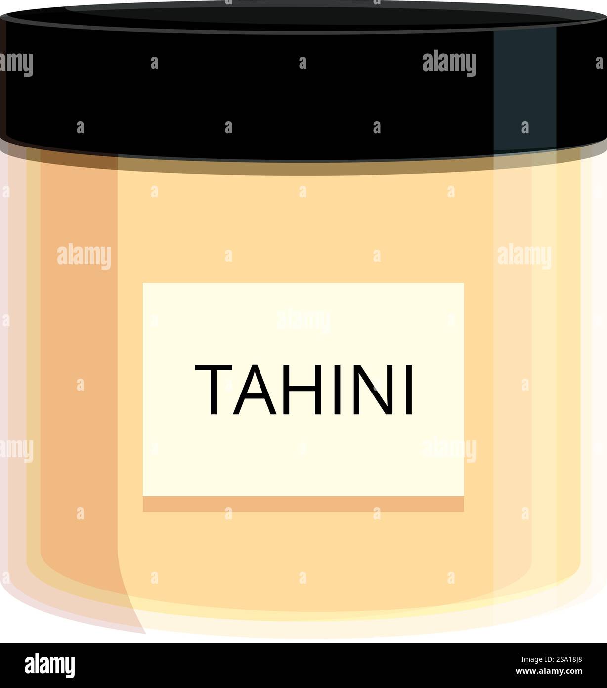 Tahini paste asian icon cartoon vector. Aromatic floral spa. Plant ...