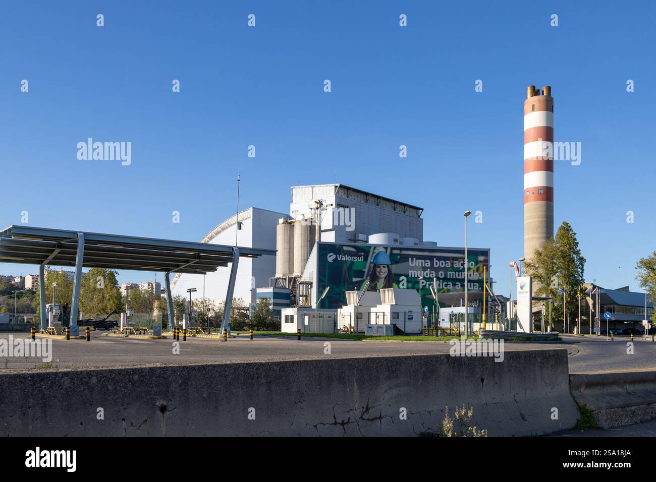 Valorsul waste to energy plant stands tall, showcasing its commitment ...