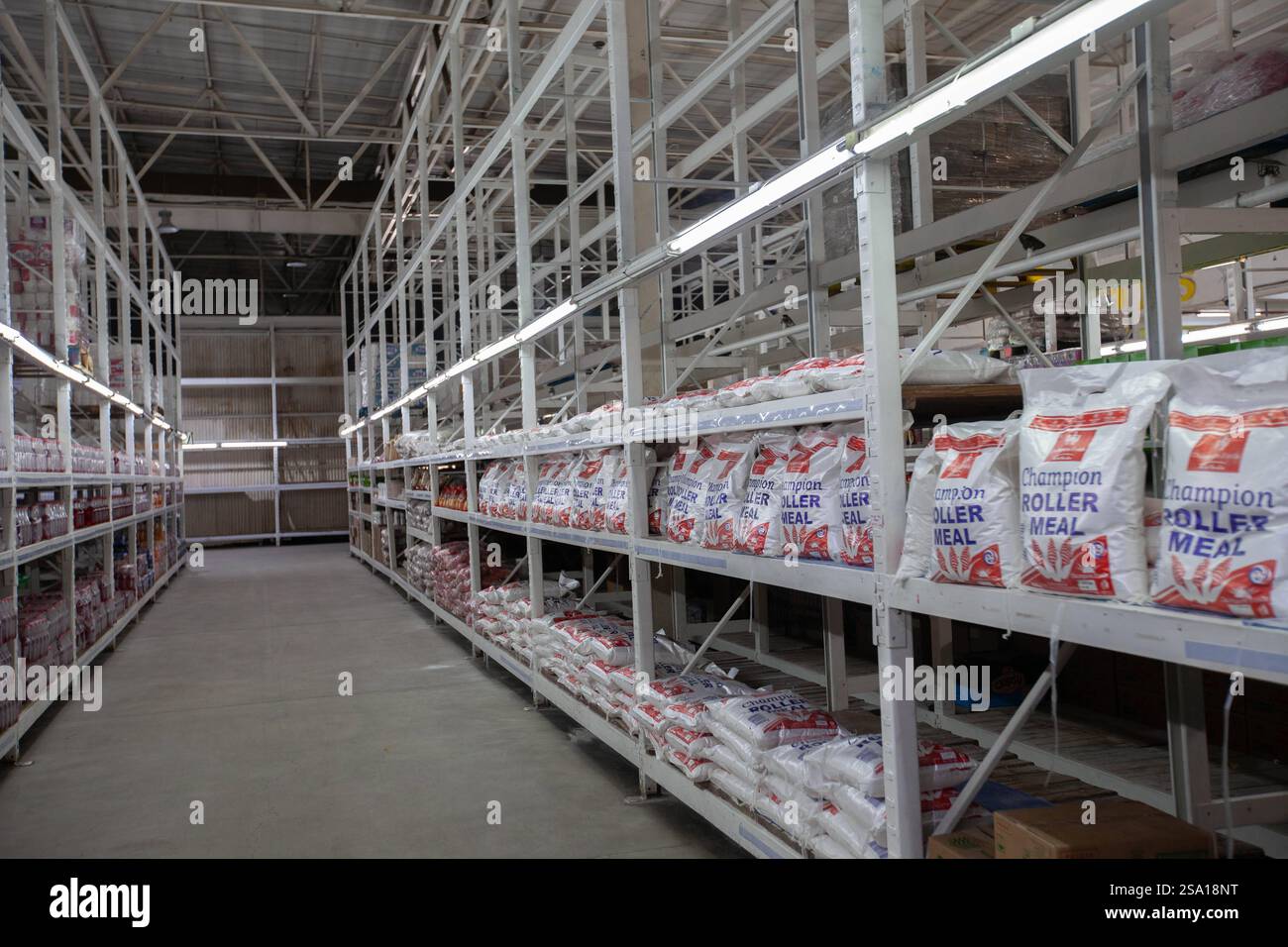 ZIMBABWE S RETAIL SECTOR FACES COLLAPSE Empty shelves in OK Mart ...