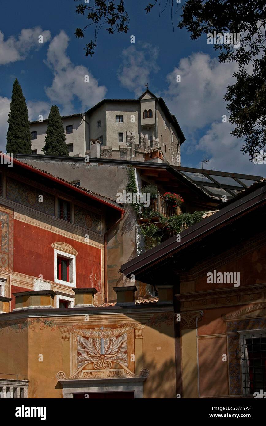 One of the most complete fortresses in Alpine Italy, the Castello di ...
