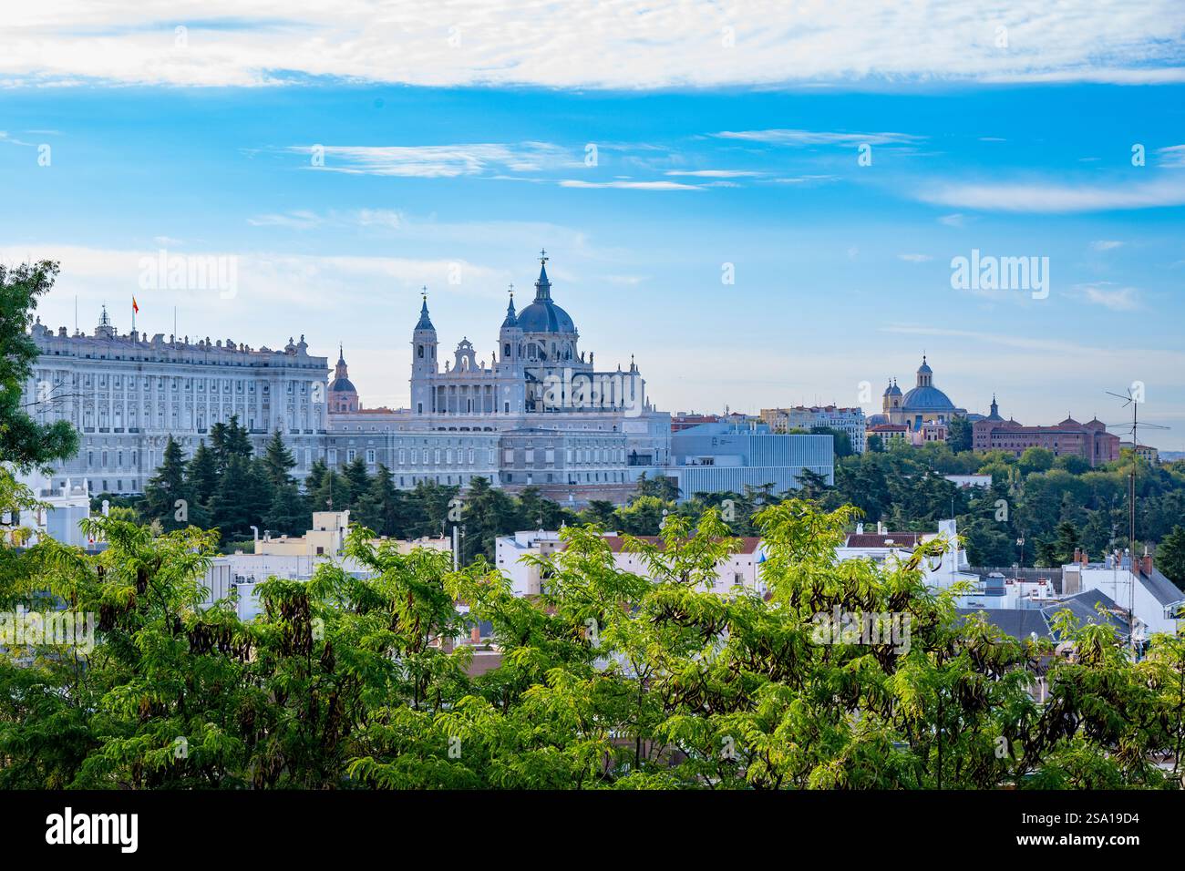 Madrid spain la almudena cathedral hi-res stock photography and images ...