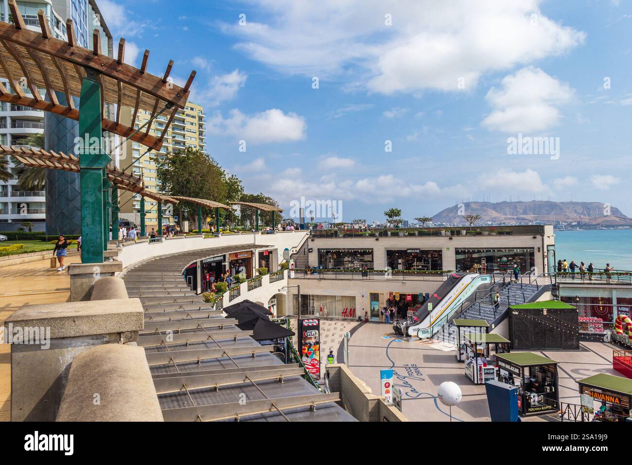 Larcomar Mall, Miraflores District - Lima, Peru Stock Photo - Alamy