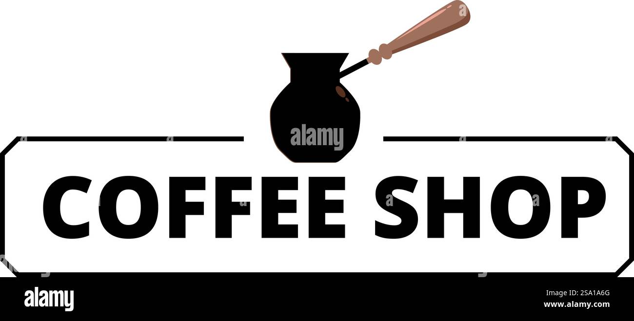 Turkish coffee shop icon cartoon vector. City bar. Street cafeteria ...