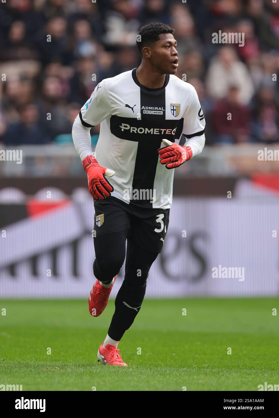 Milan, Italy. 26th Jan, 2025. Zion Suzuki of Parma Calcio during the ...