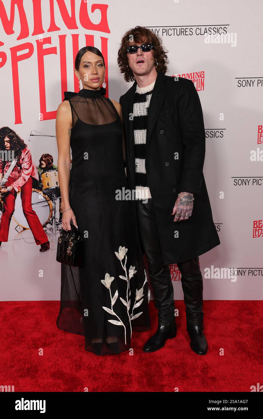 HOLLYWOOD, CA - JANUARY 27: Jager Henry Bonham, Rosalie Jackson at the ...