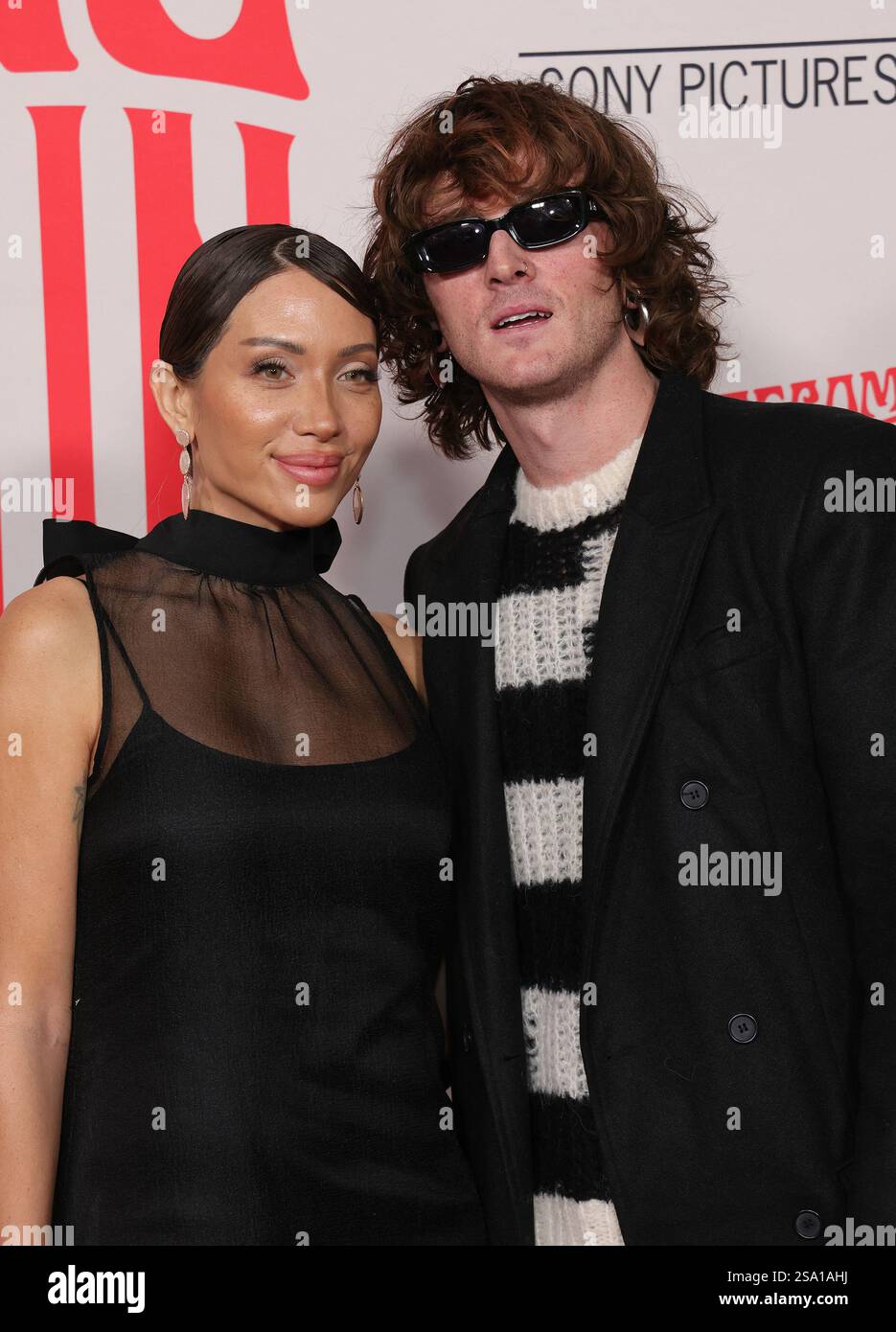 HOLLYWOOD, CA - JANUARY 27: Jager Henry Bonham, Rosalie Jackson at the ...