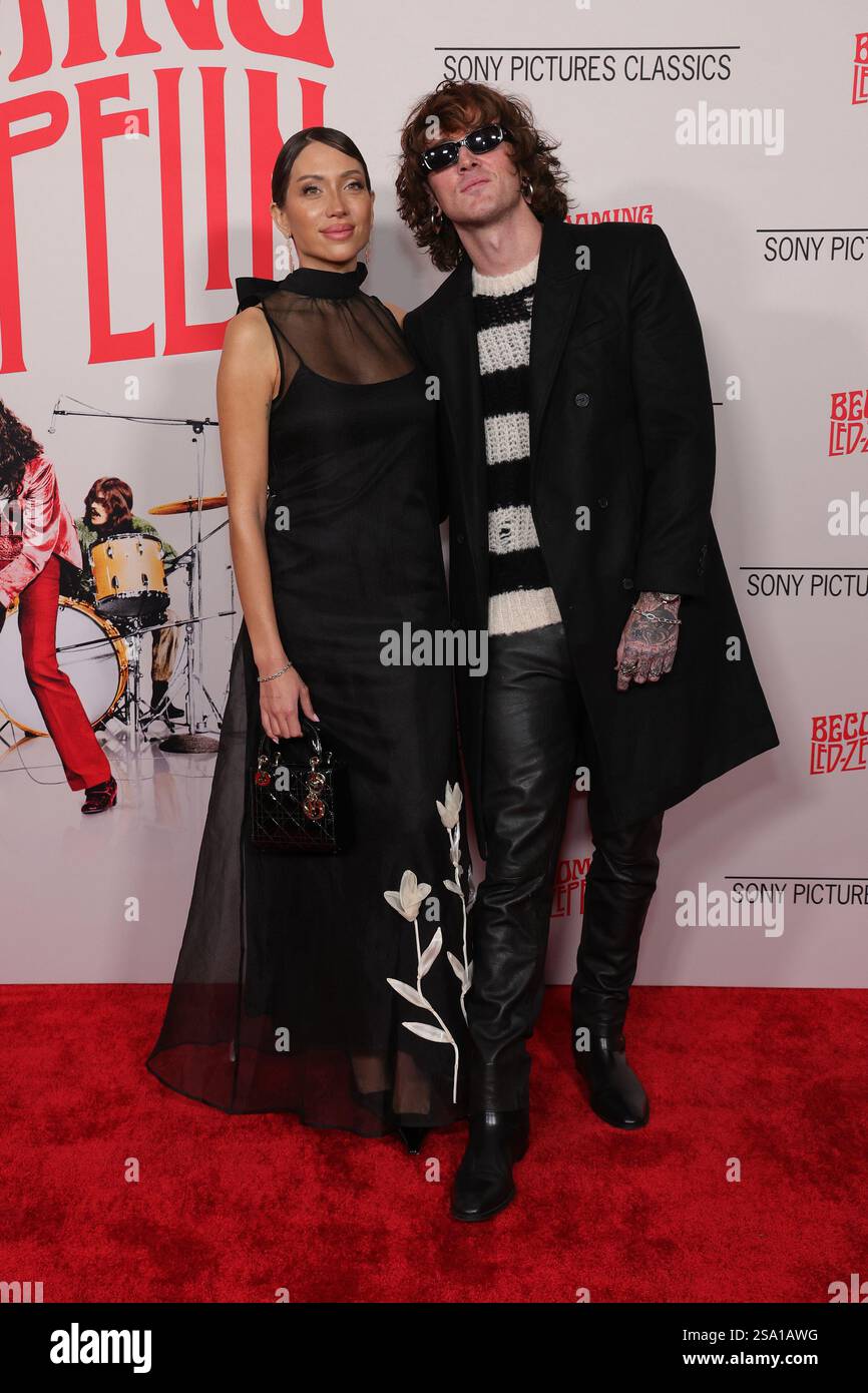 HOLLYWOOD, CA - JANUARY 27: Jager Henry Bonham, Rosalie Jackson at the ...