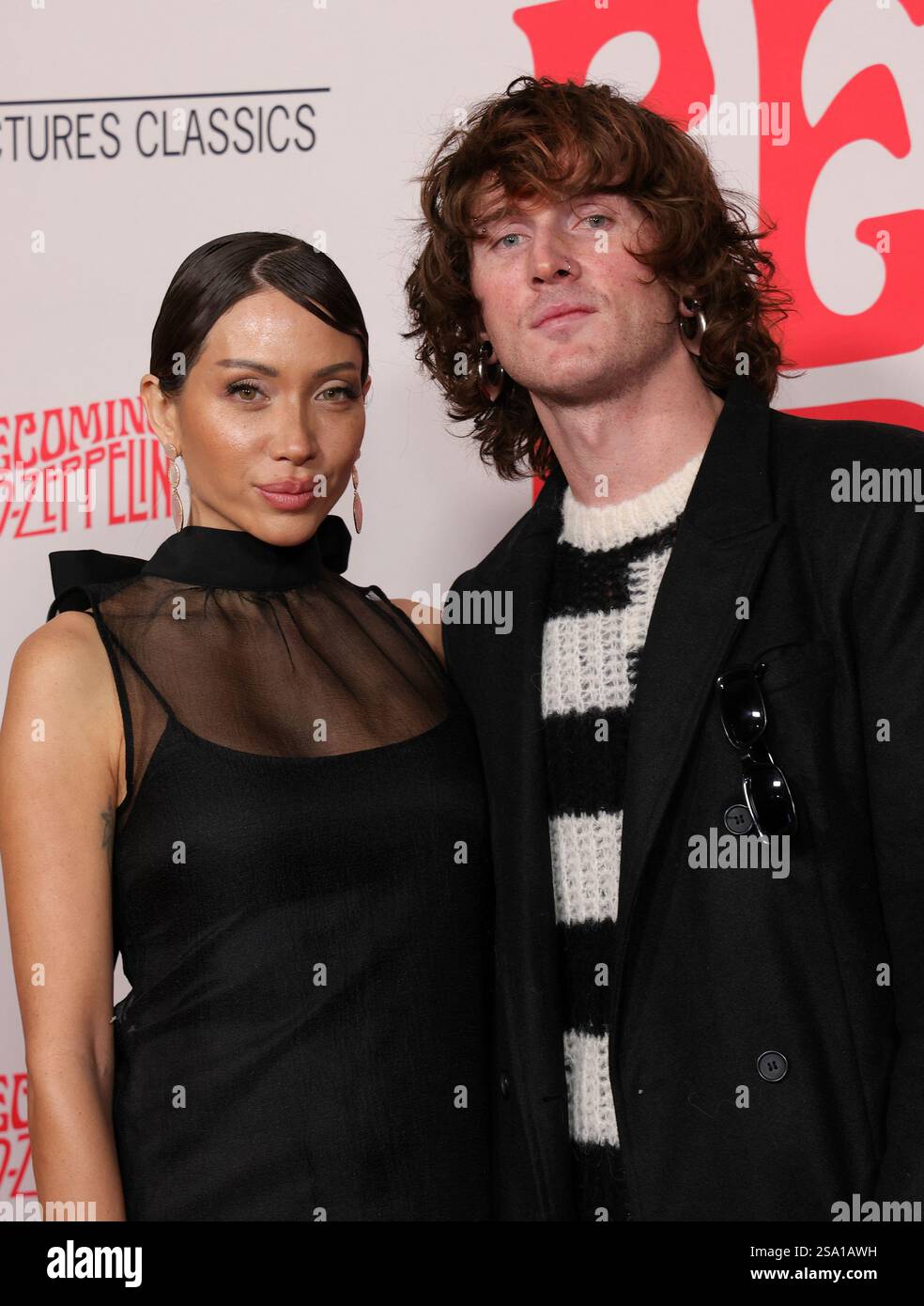 Hollywood, Ca. 27th Jan, 2025. Jager Henry Bonham, Rosalie Jackson at ...