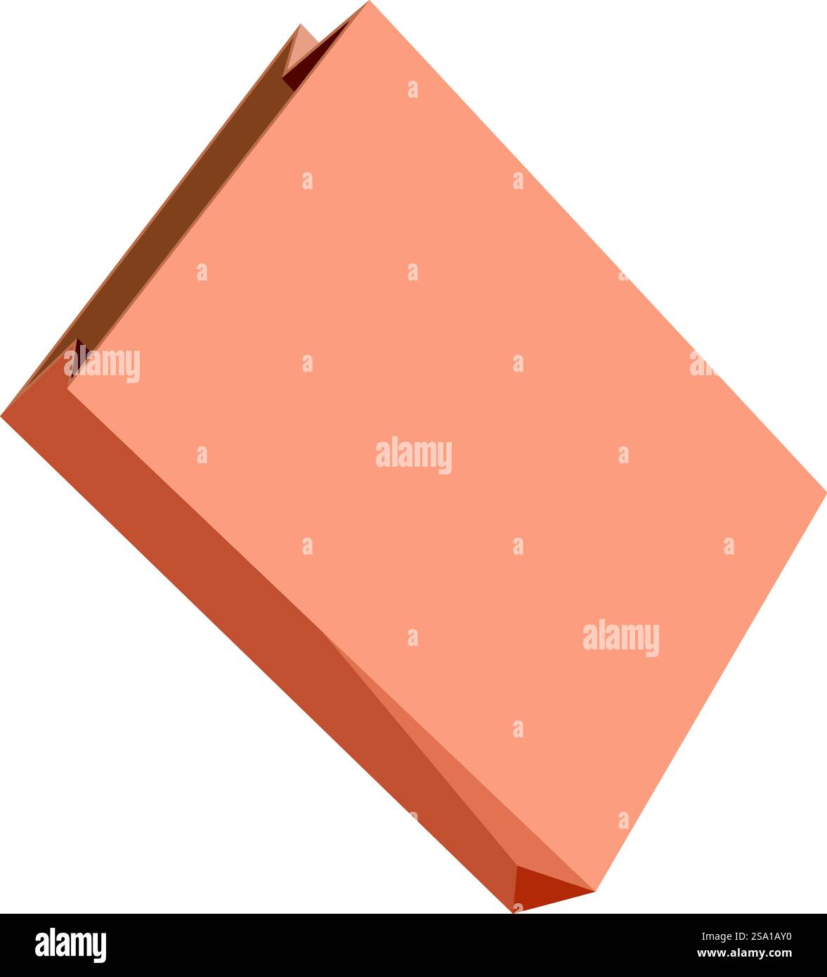 Paper bag waste icon cartoon vector. Recycle organic sort. Trash ...