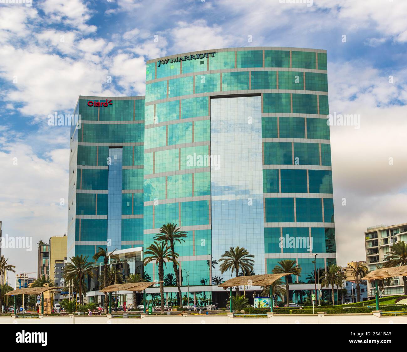 Marriott Hotel at Alfredo Salazar Park, Miraflores District - Lima ...