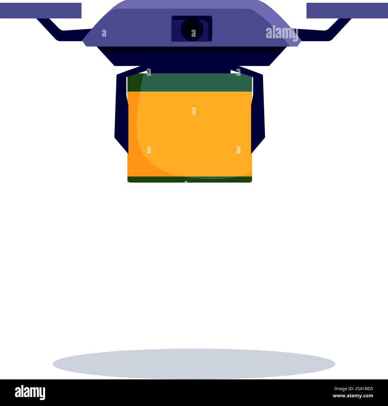 Drone Parcel Delivery Icon Cartoon Vector Cargo Shipping Transport