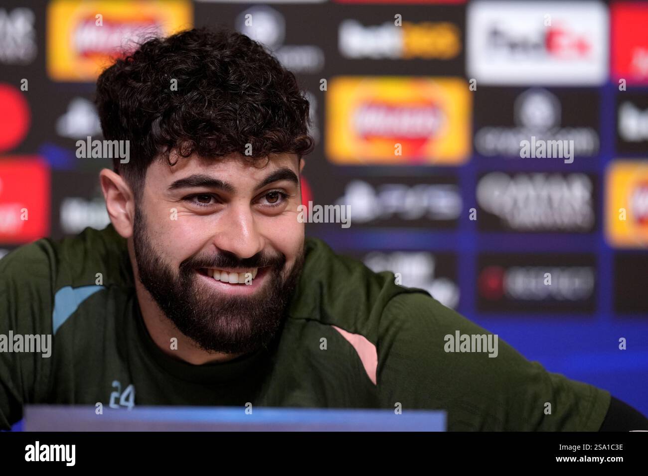 Manchester City's Josko Gvardiol during a press conference at the City ...