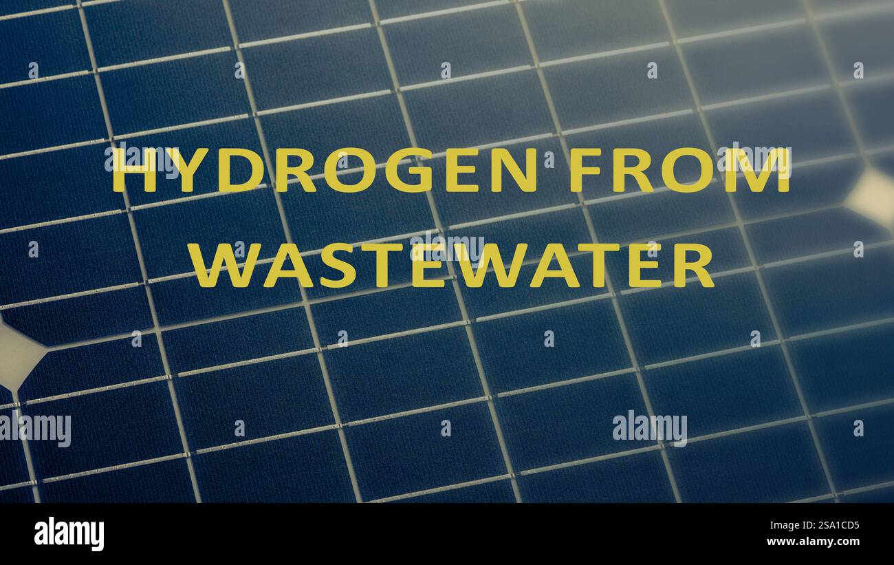 Hydrogen from Wastewater Uses electrochemical processes to generate ...