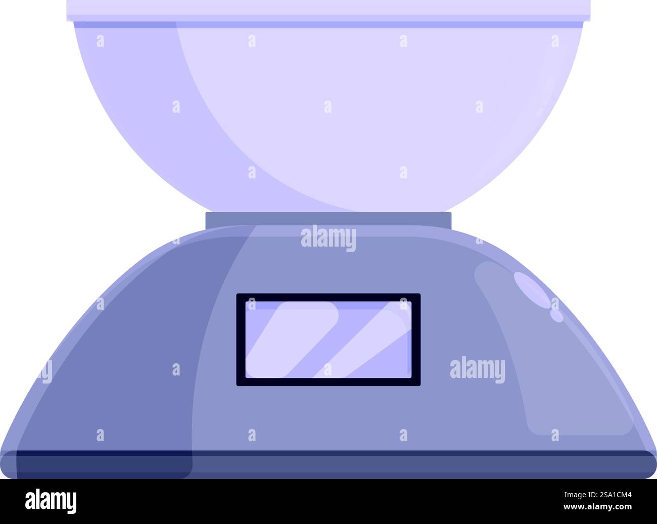 Product scales weight icon cartoon vector. Electronic dial. Kitchen ...