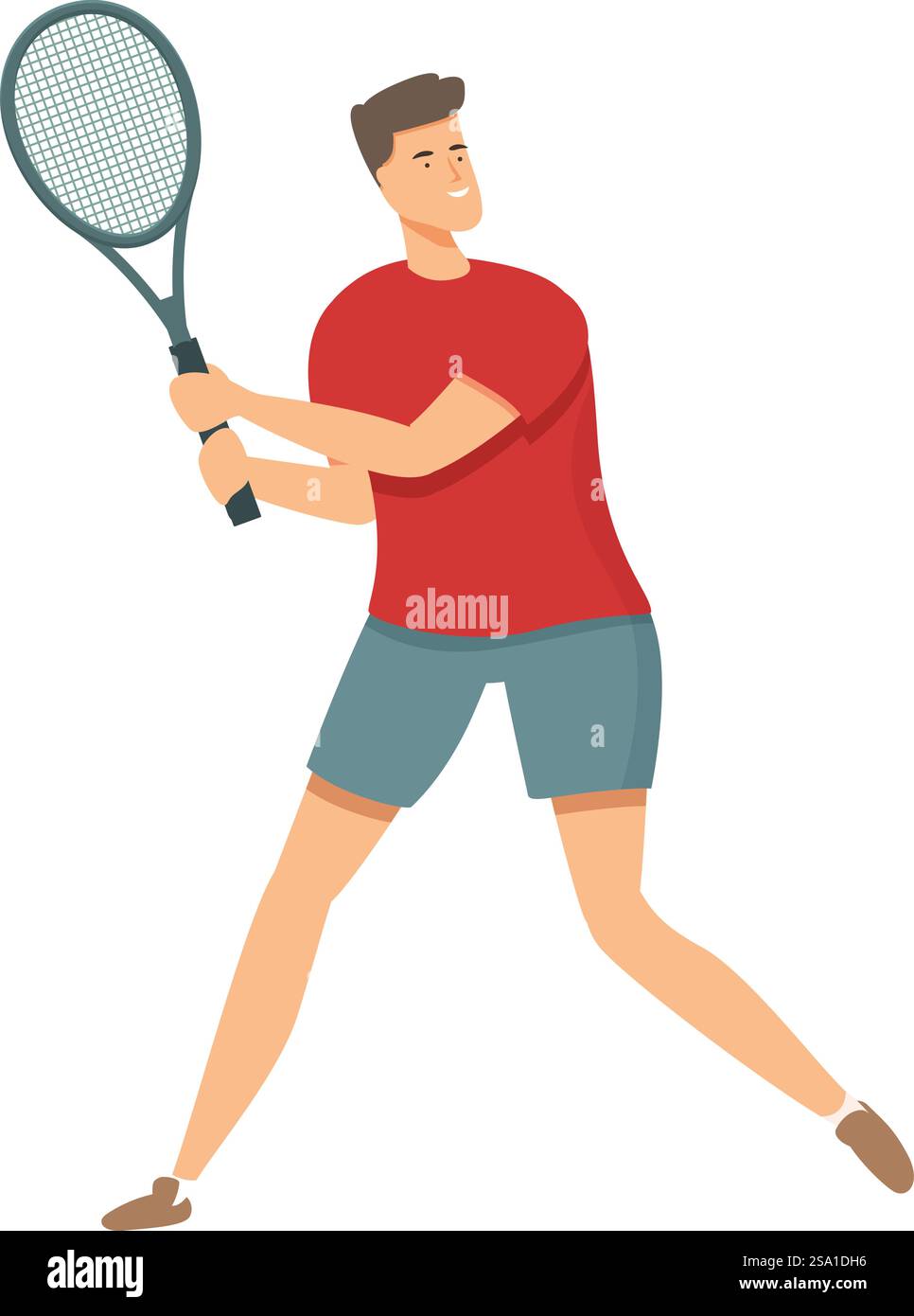 Male serve court icon cartoon vector. Tennis player. Service match ...