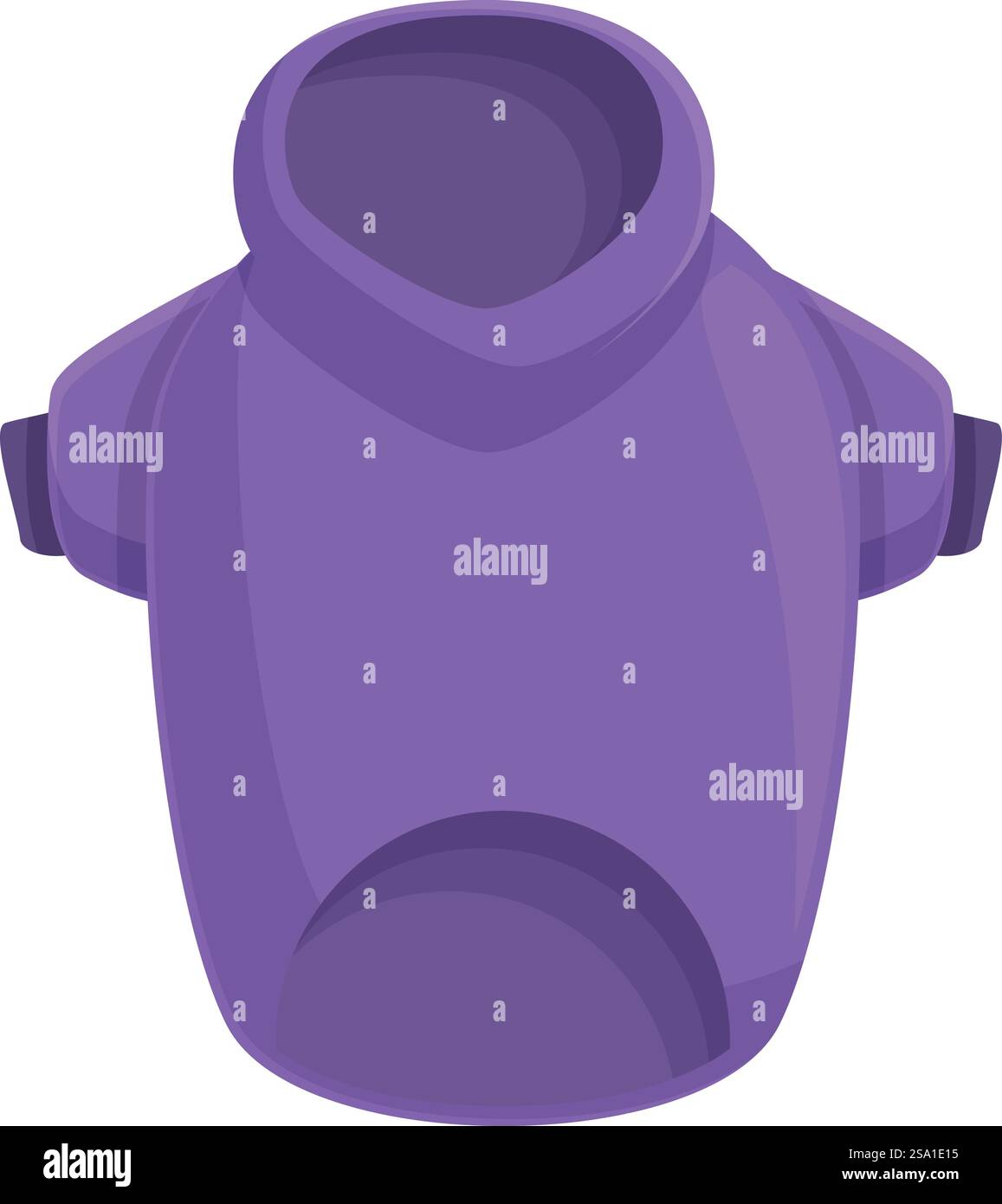 Violet pet cloth icon cartoon vector. Happy canine. Smile cute coat ...