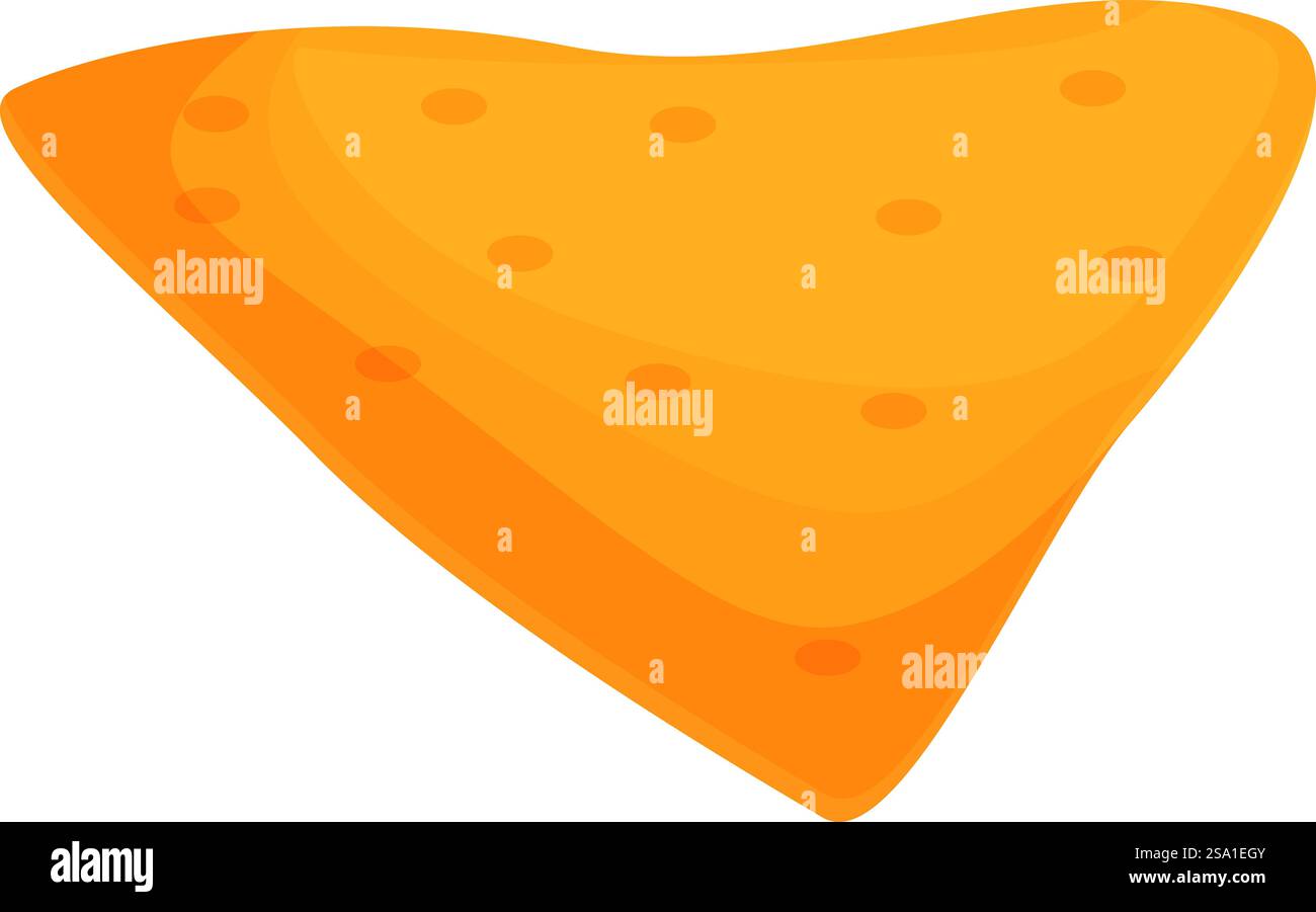 Mexican nachos icon cartoon vector. Party day. Flying dish traditional ...