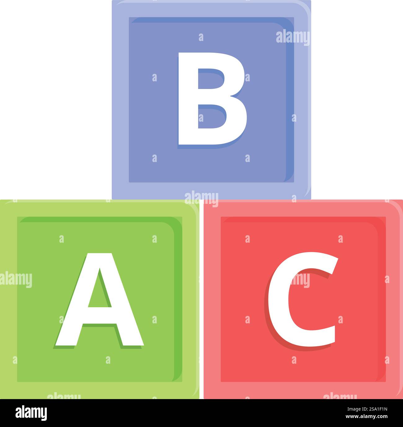 Object children building icon cartoon vector. Shape castle. Wooden ...