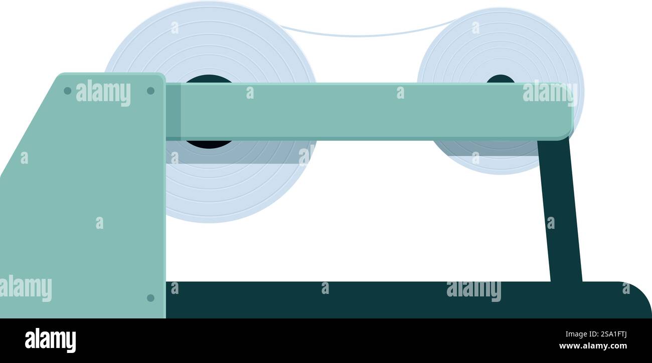 Roll paper production icon cartoon vector. Wood process. Cellulose ...