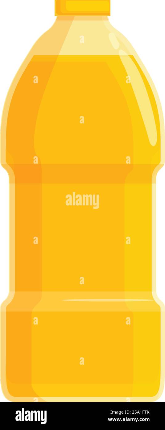 Rapeseed oil bottle icon cartoon vector. Food leaf. Plant healthy seed ...