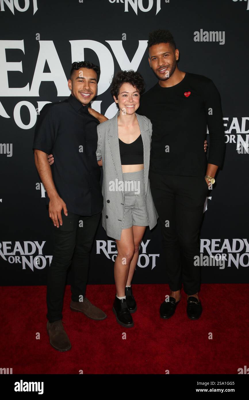 Eric Aviles, Tatiana Maslany and Jeffrey Bowyer-Chapman at the 'Ready ...