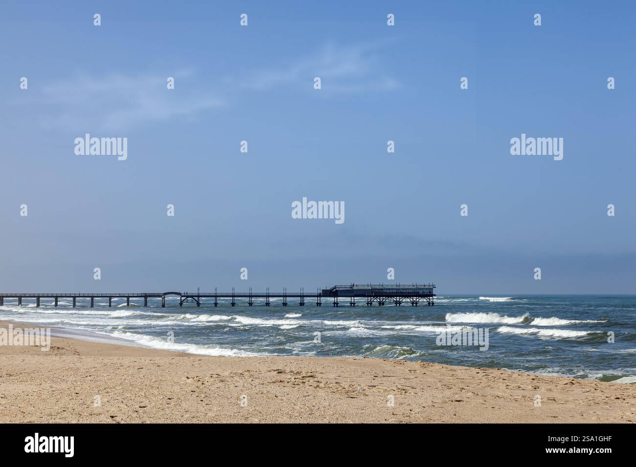 Old jetty, Swakopmund, Namibia, Africa Stock Photo - Alamy