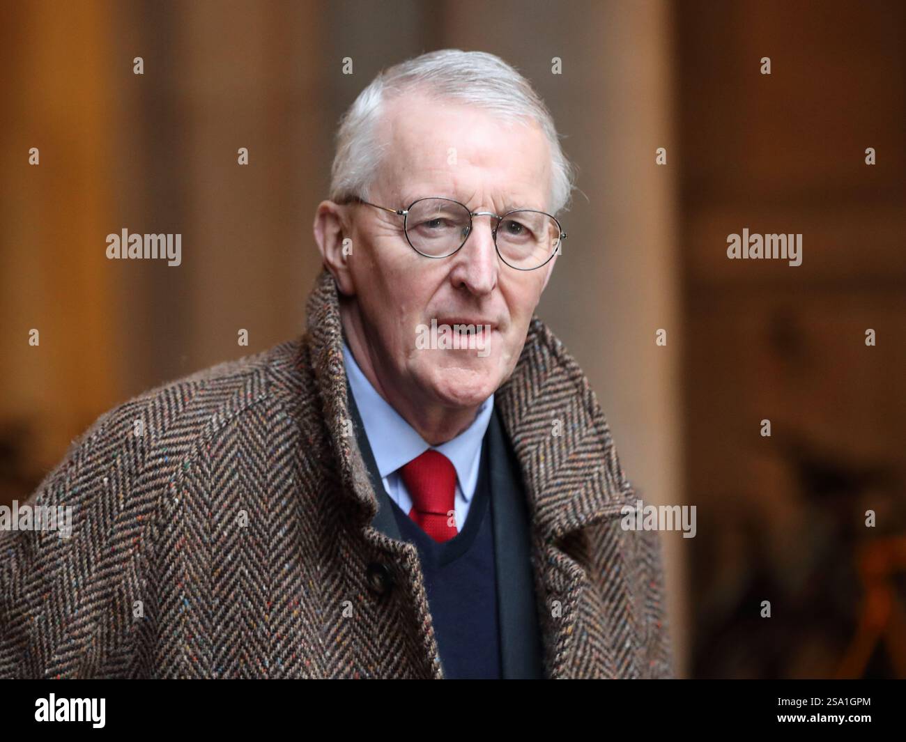 London, United Kingdom. 28th Jan, 2025. Hilary Benn MP, Secretary of ...