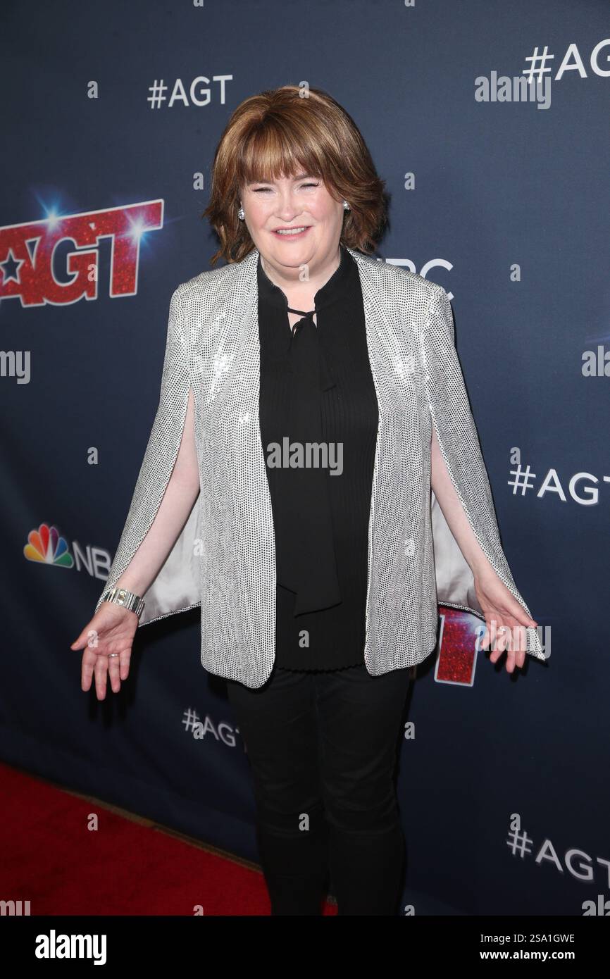 Susan Boyle at the America's Got Talent Screening and Red Carpet, Los ...