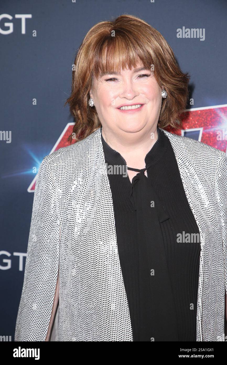 Susan Boyle at the America's Got Talent Screening and Red Carpet, Los ...