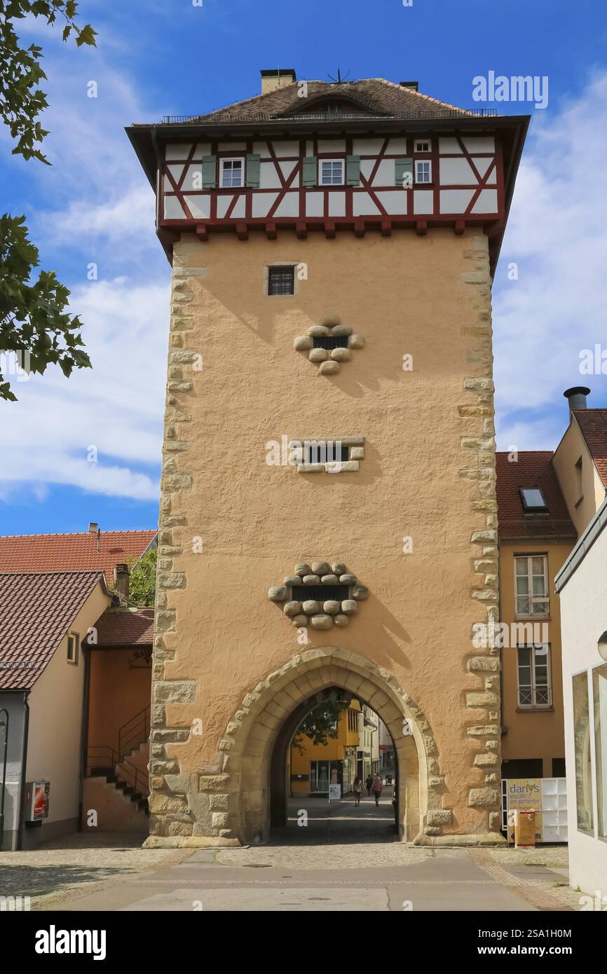 Reutlingen garden gate, first mentioned as the New Tor tor in 1392 ...